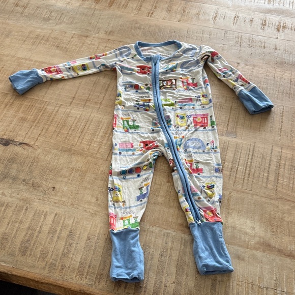 Little Sleepies | Pajamas | Little Sleepies Train Zippy | Poshmark